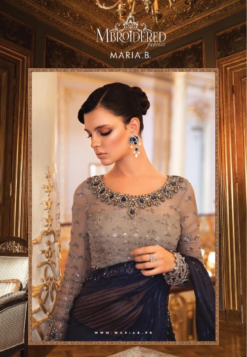maria b saree with price, Code: C-16118, Saree - 5050.pk